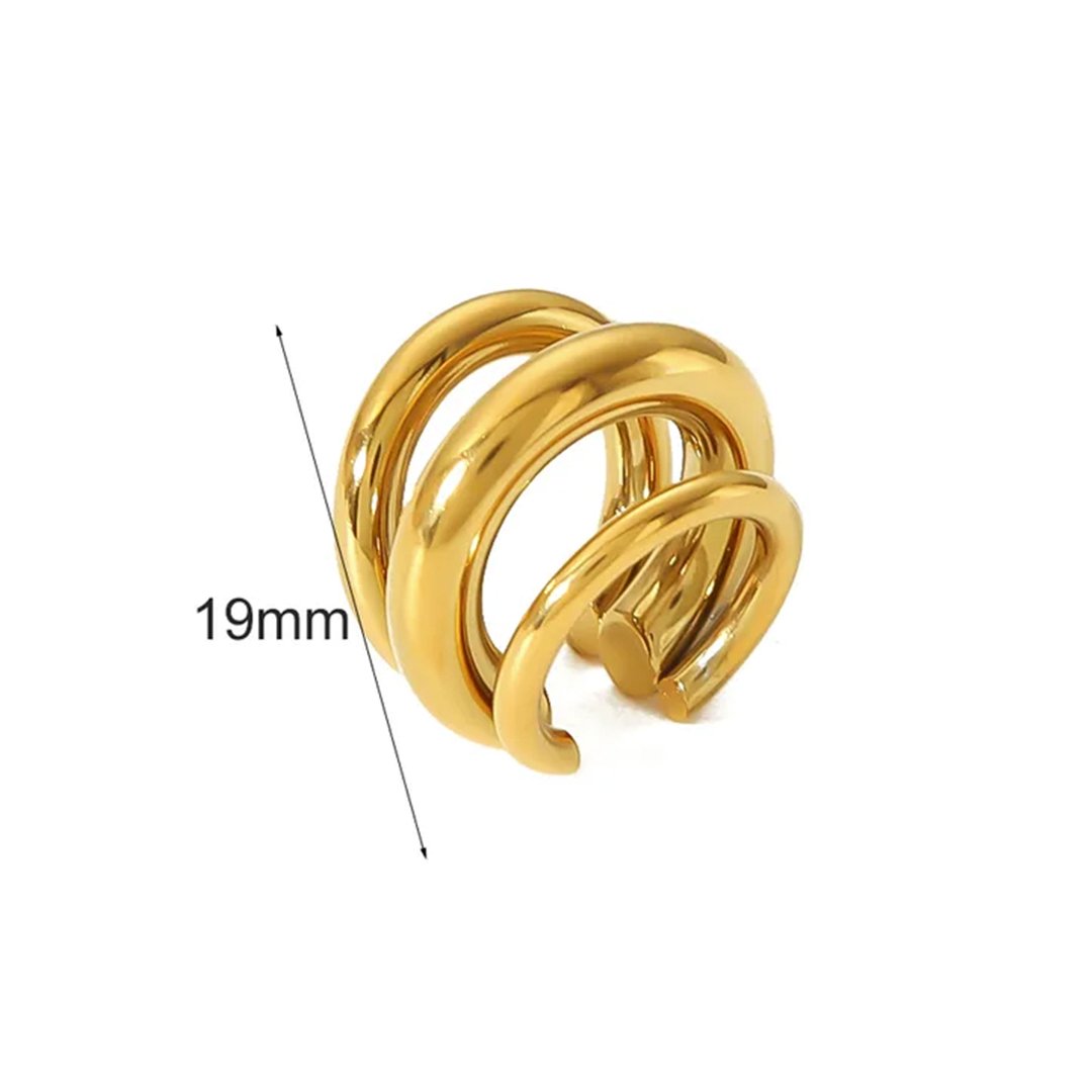 Earcuff Triple Band - Hebe